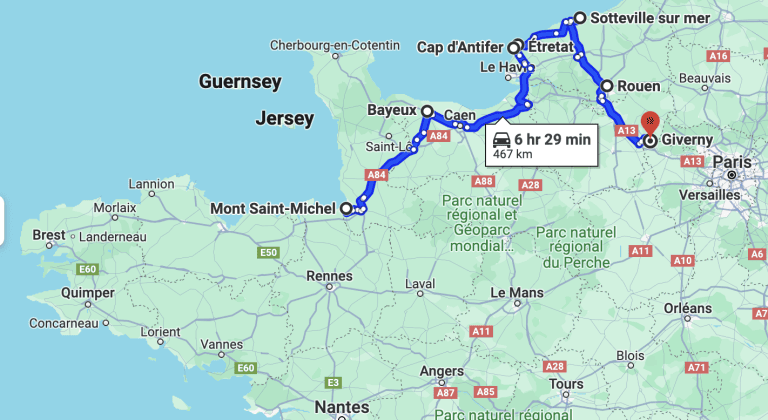 Normandy Road Trip: Perfect 5-Day Itinerary