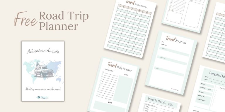 Free Printable Road Trip Planner: Stress-Free Travel