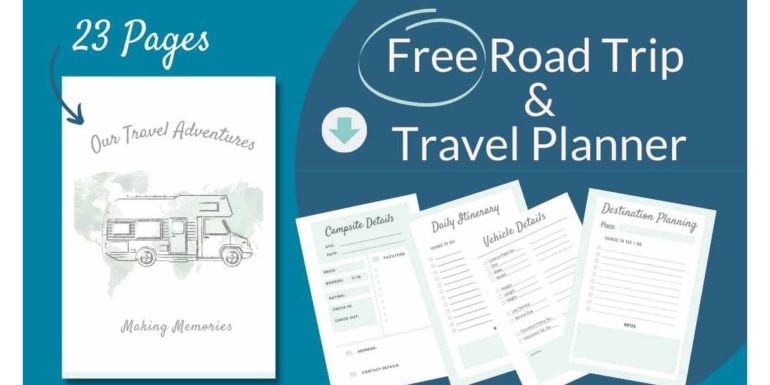 Awesome Free Printable Road Trip Planner - Lifejourney4two