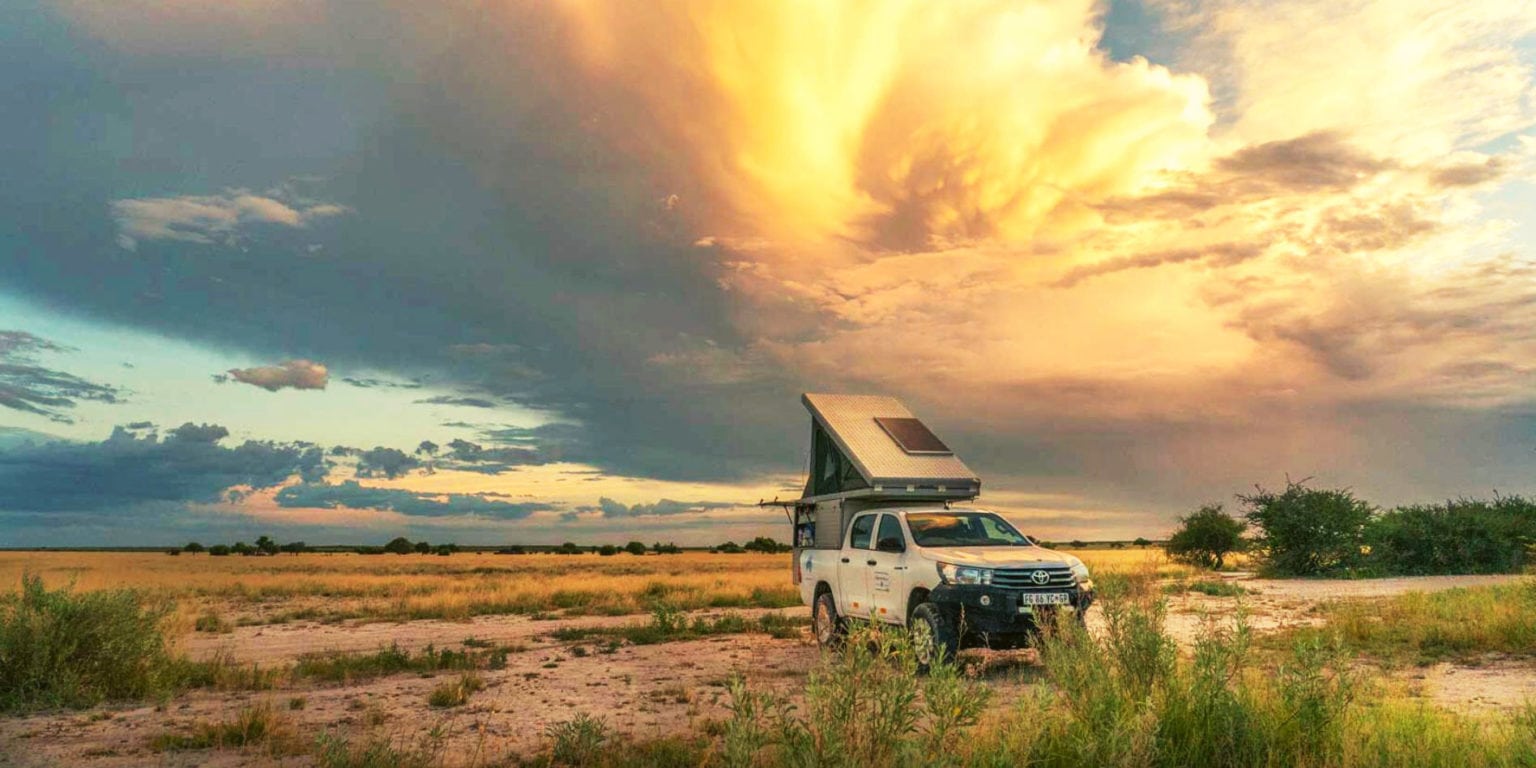 Camping in the Central Kalahari Game Reserve 2024