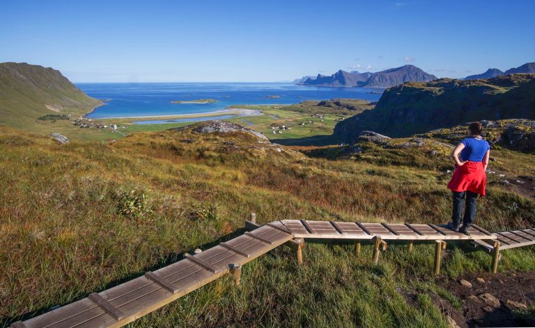 Ryten Lofoten - Incredible Hike above Kvalvika Beach (2024)