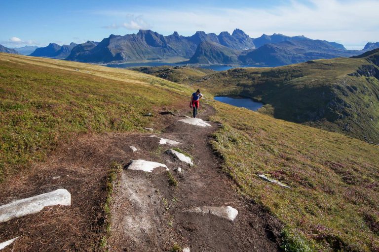 Ryten Lofoten - Incredible Hike above Kvalvika Beach (2024)